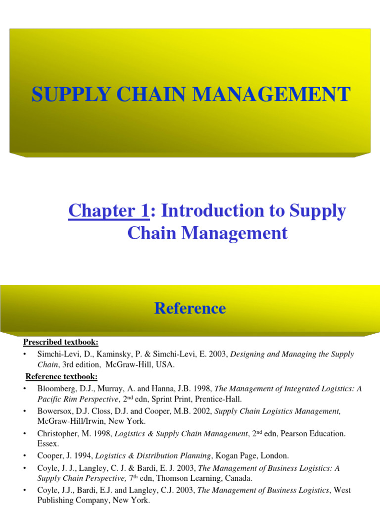 Topic 1 - Fundamentals of SCM | PDF | Supply Chain Management | Supply ... Topic 1 - Fundamentals of SCM | PDF | Supply Chain Management | Supply ...