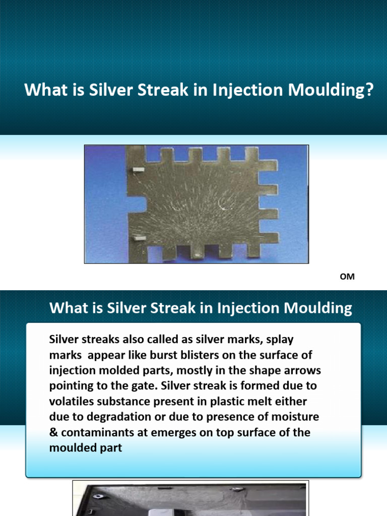 What Is Silver Streak in Injection Moulding | PDF | Clothes Dryer | Plastic
