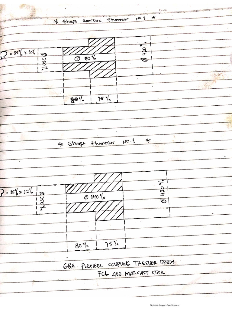 Drawing Coupling - Tresher - Drum | PDF