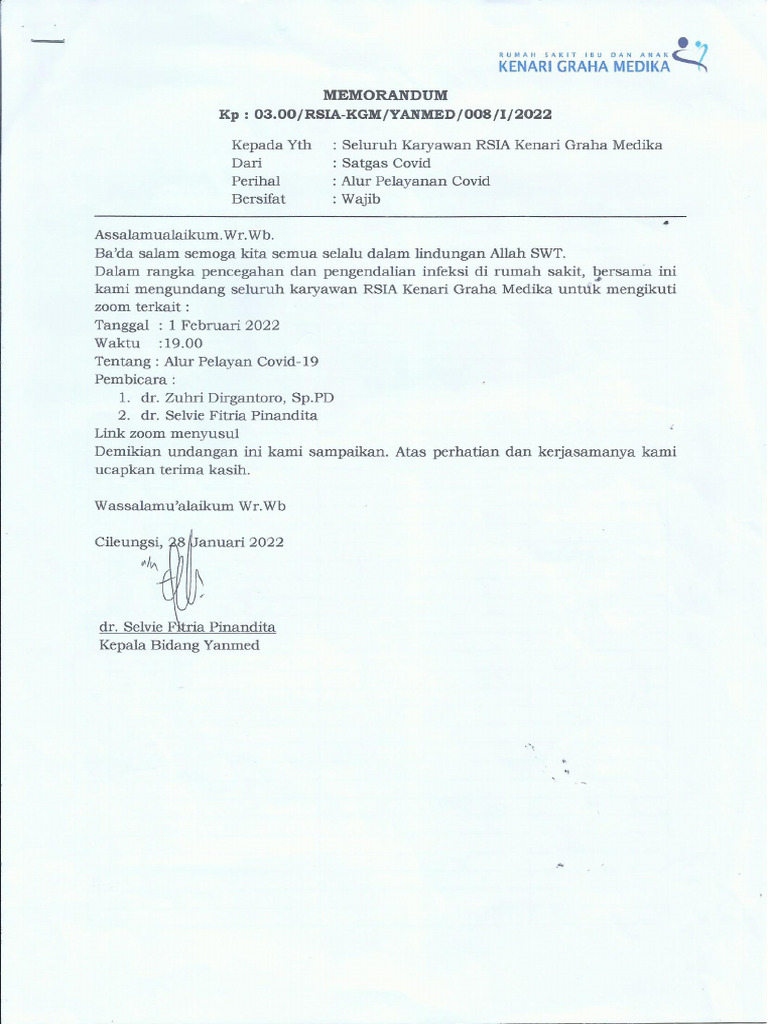 KPS 9 EP 5 Memo - Alur - Covid | PDF
