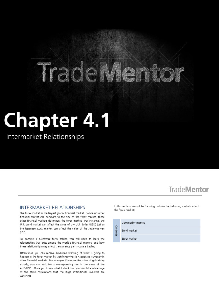 4 1 Intermarket Relationships | PDF | Foreign Exchange Market | Bonds ...