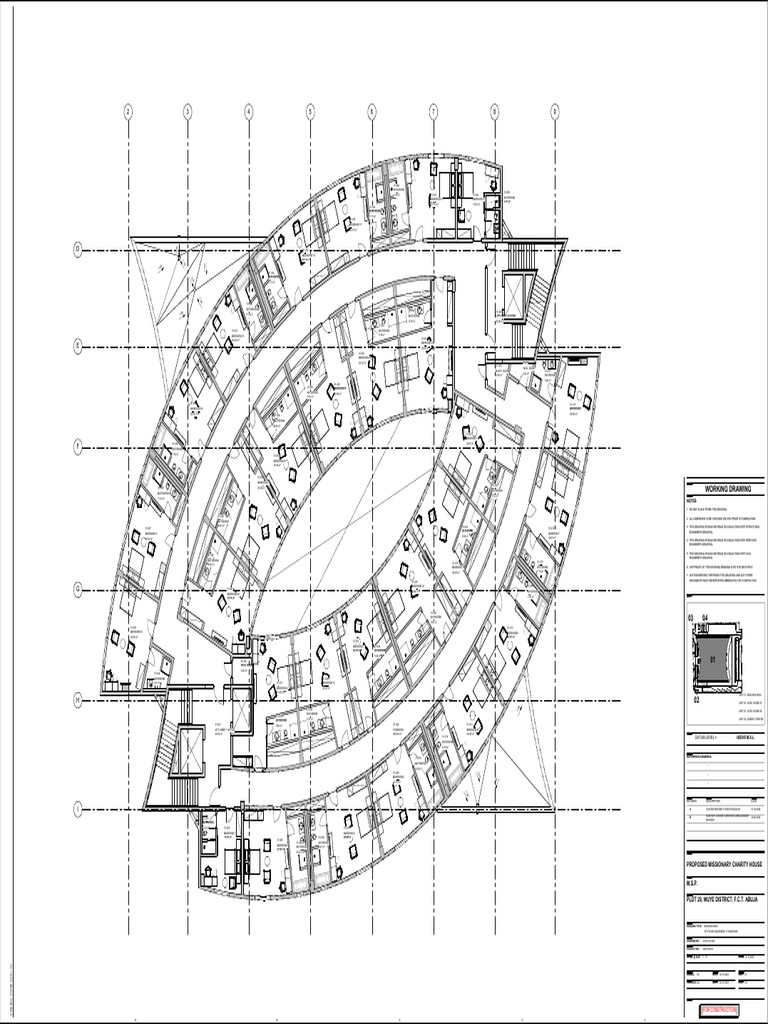 Proposed Missionary Charity House Layout | PDF | Bedroom | Bathroom