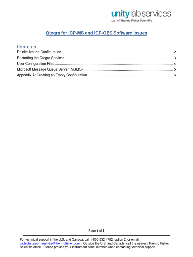 Qtegra For ICP-MS and ICP-OES Software Issues | PDF | Microsoft Windows ...