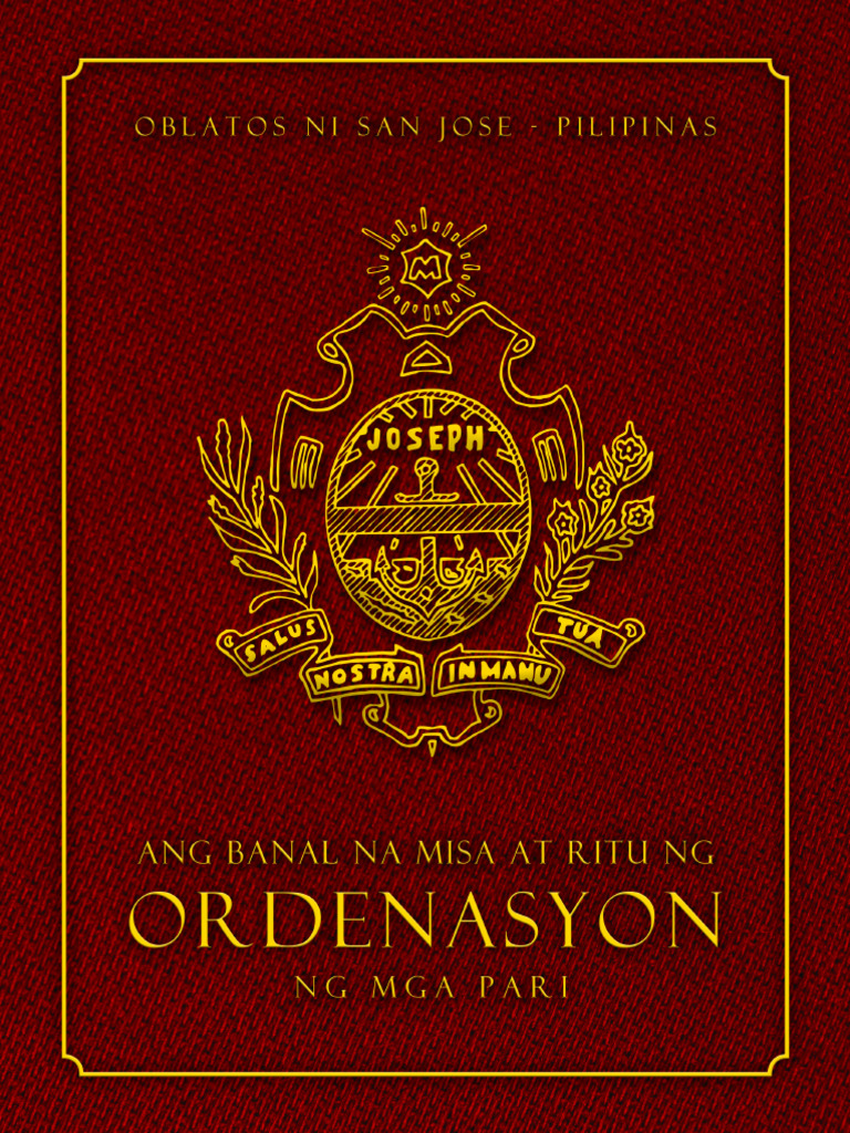 May 1 2024-Osj Ordenasyon NG Mga Pari | PDF