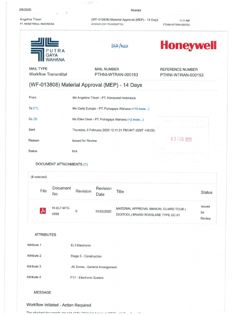 Hi-Elt-Mts-0098 Ph1 (Manual Guard Tour) | PDF
