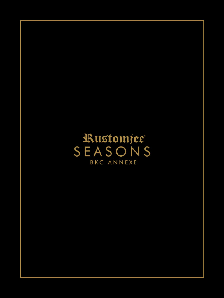 Rustomjee Seasons Project Overview | PDF