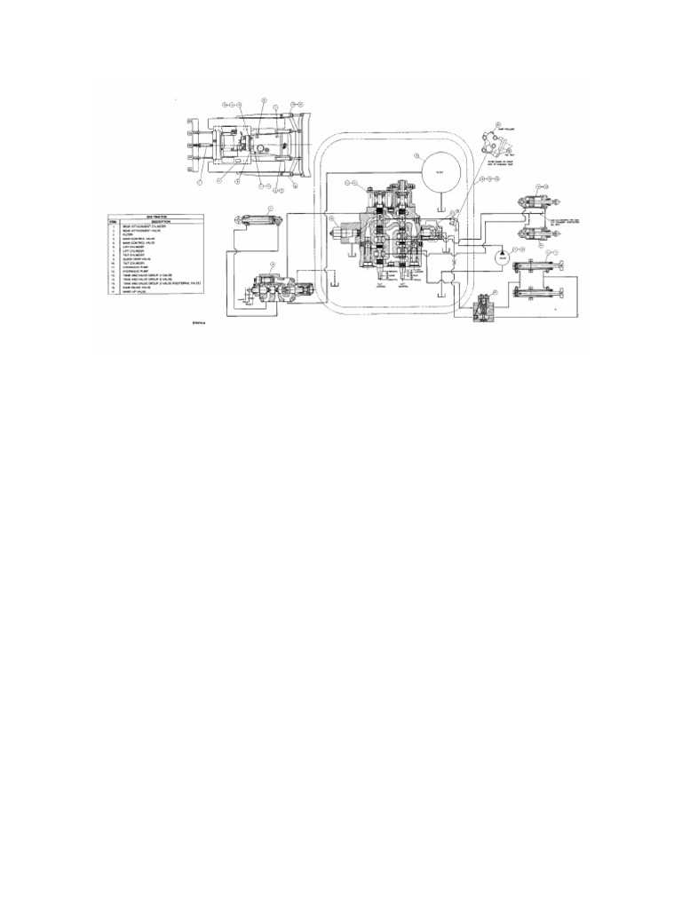 Diagrama Hidraulico D5B | PDF