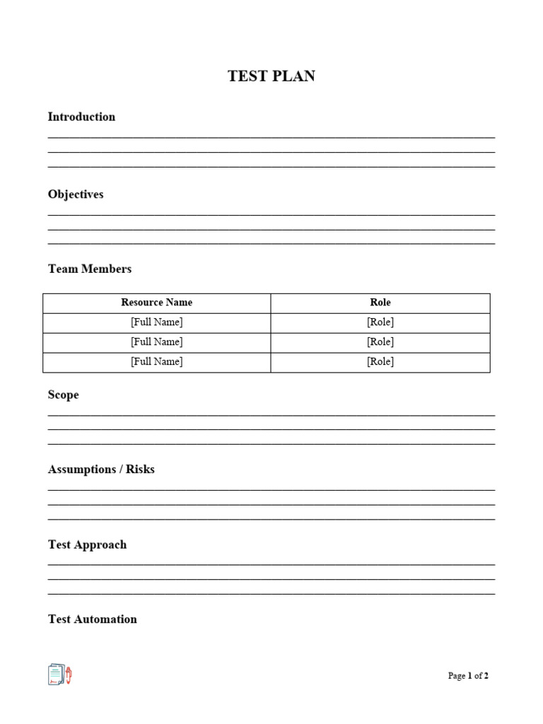 Sample Test Plan | PDF | Software Engineering | Systems Engineering