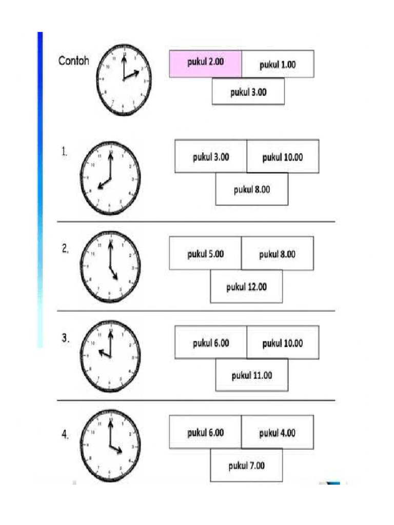 LKPD Jam Dan Gptong Royong | PDF