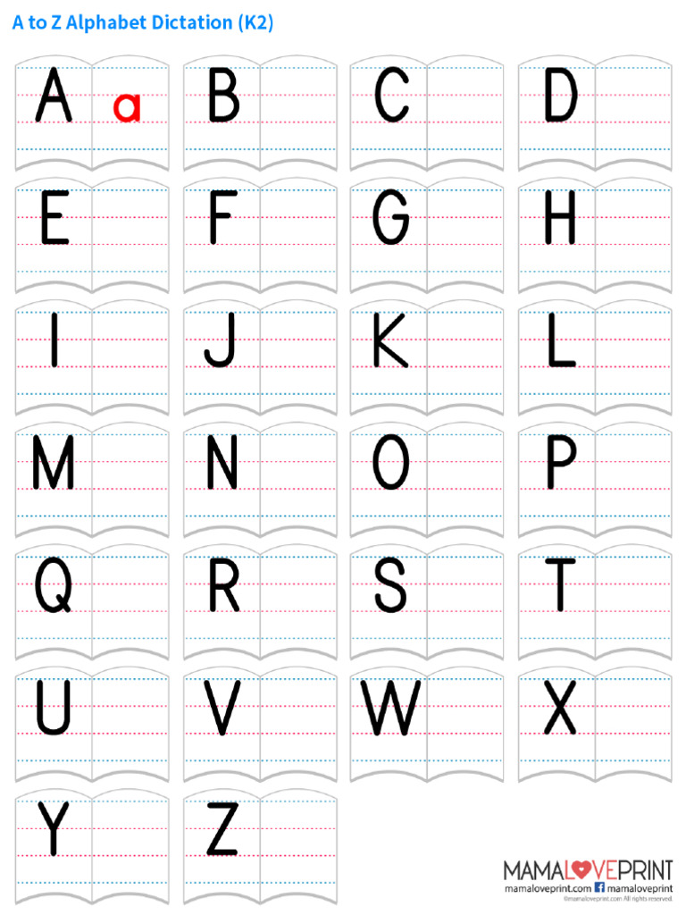 English Atoz Dictation 1 Book | PDF