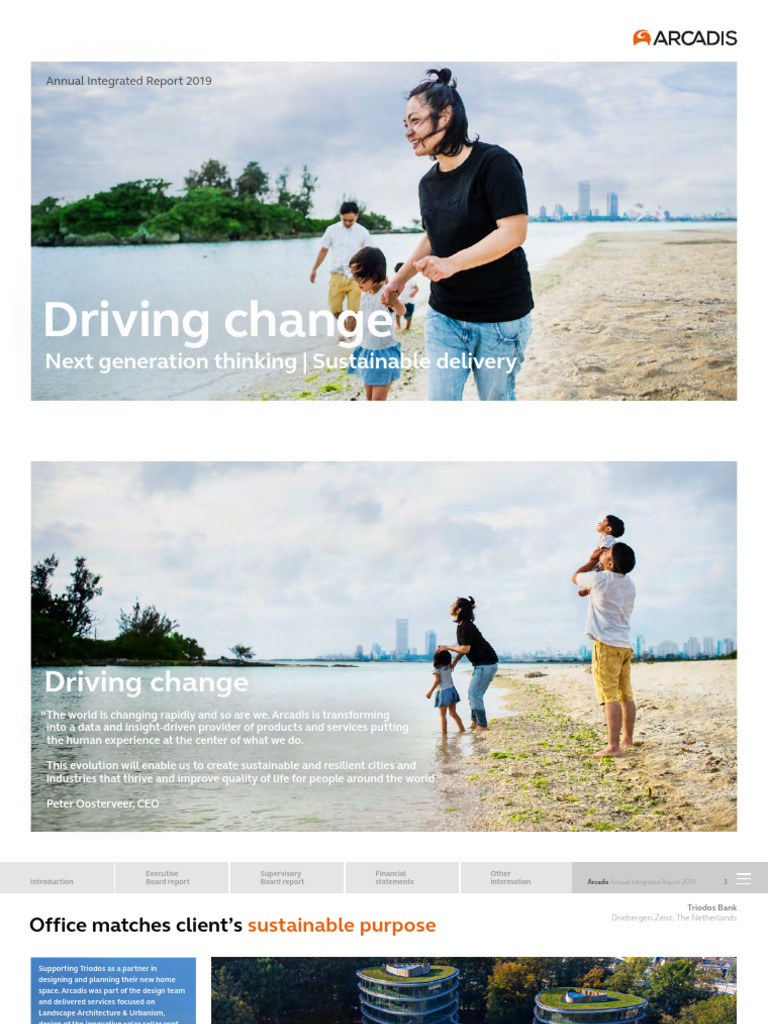 Arcadis Integrated Annual Report 2019 | PDF | Sustainability | Revenue