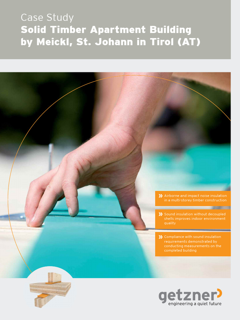 Case Study Solid Timber Apartment Building by Meickl, St. Johann en ...