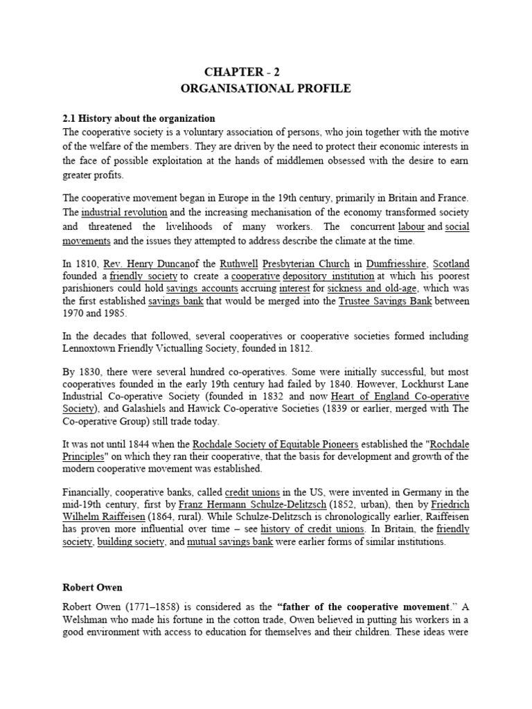 Capter 5 | PDF | Cooperative | Financial Services
