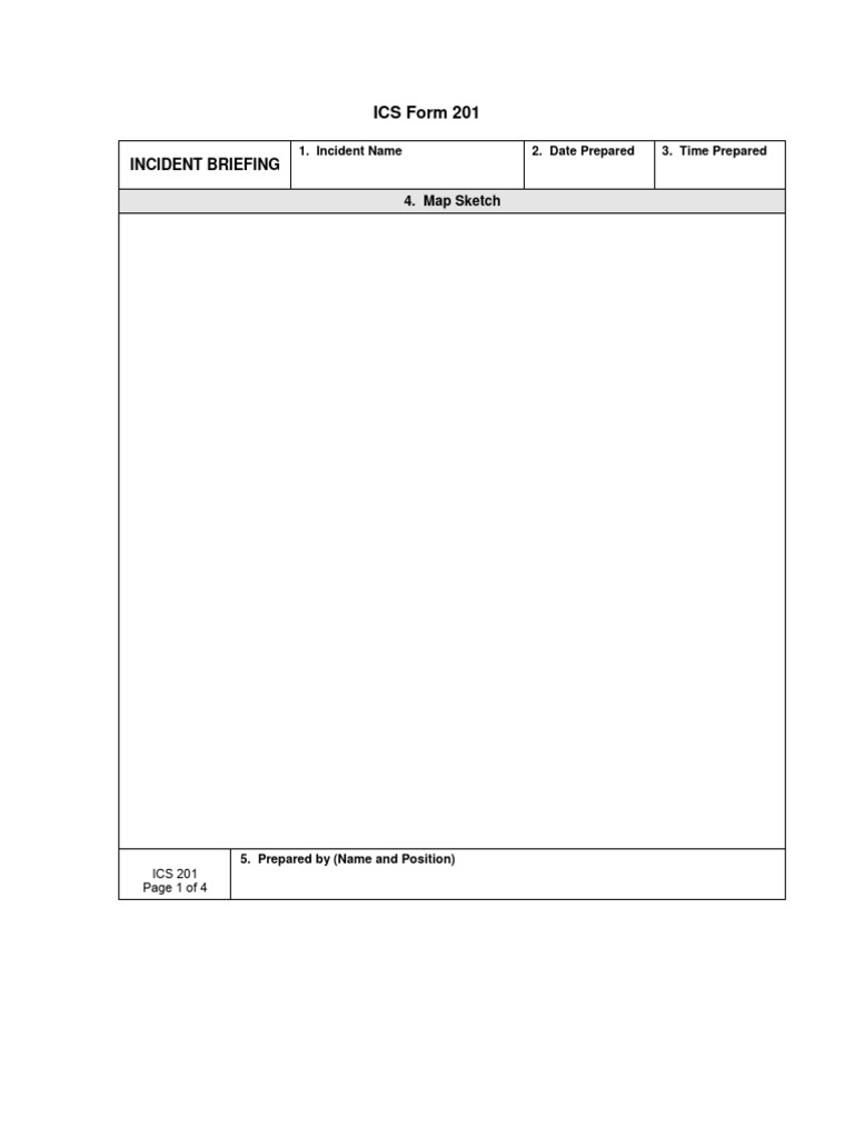 ICS Forms | PDF | Incident Command System | Emergency Management