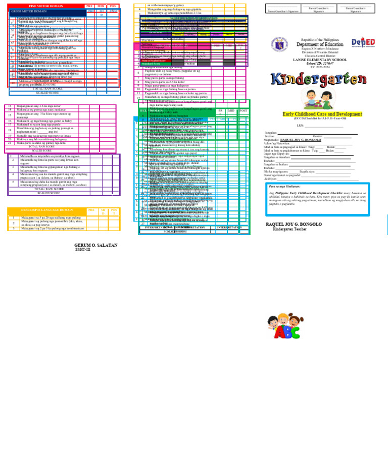 Eccd Sinugbuanong Binisaya New Pre Mid Post | PDF