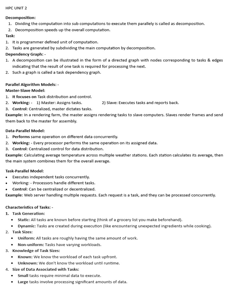 Hpc Ut 2 Pdf Parallel Computing Load Balancing Computing