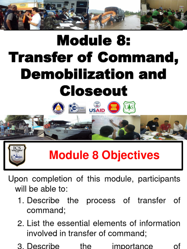 Module 8 | PDF | Incident Command System | Business