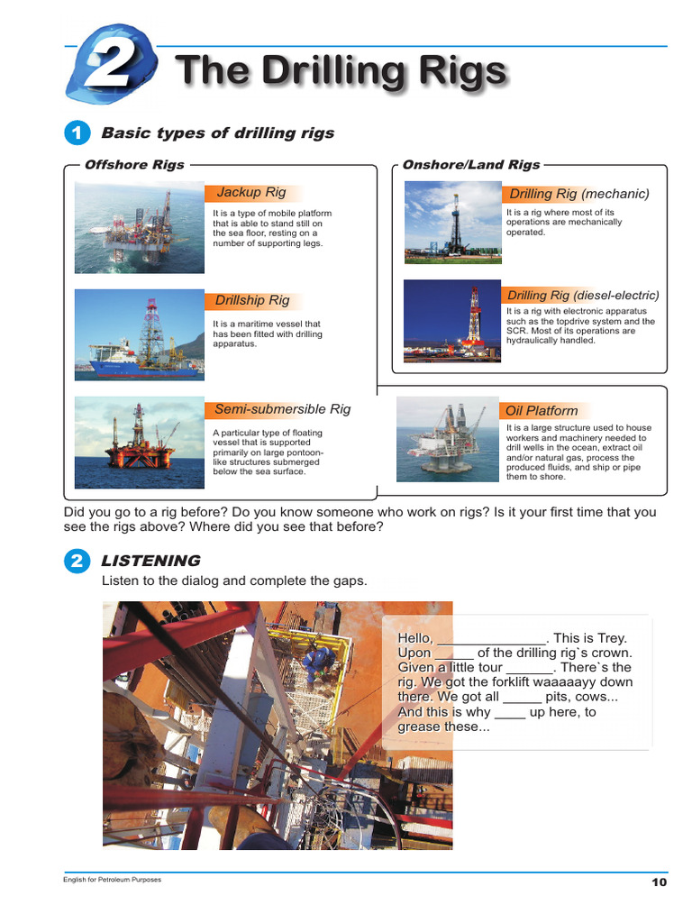 EPP - Unidade 2 | PDF | Drilling Rig