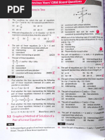 Chapter 03 (PYQ) | PDF | Equations | Mathematical Objects