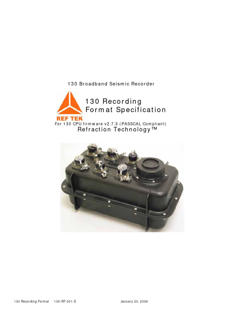 130 Format | PDF | Network Packet | Binary Coded Decimal