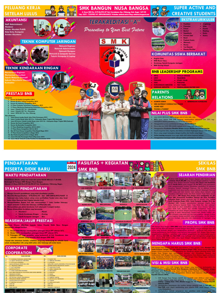 Brosur SMK BNB | PDF