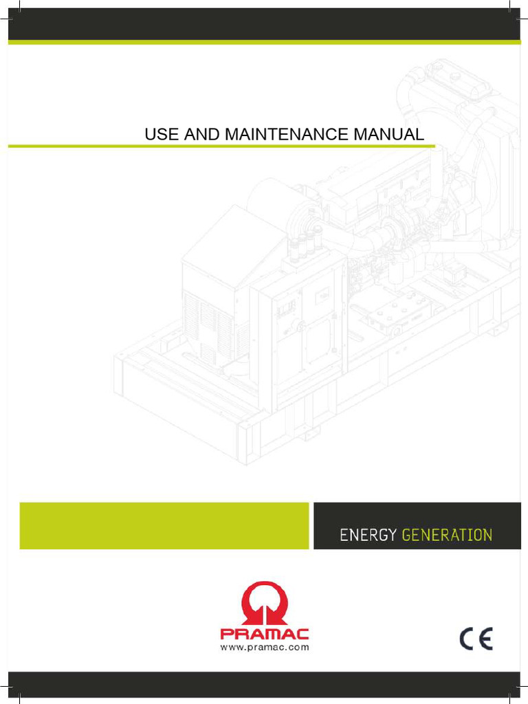 Pramac Gb-Gs U&m Manual En-Rev12 | PDF | Personal Protective Equipment | Engines