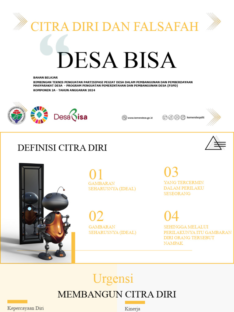 Citra Diri dan Pemberdayaan Desa | PDF
