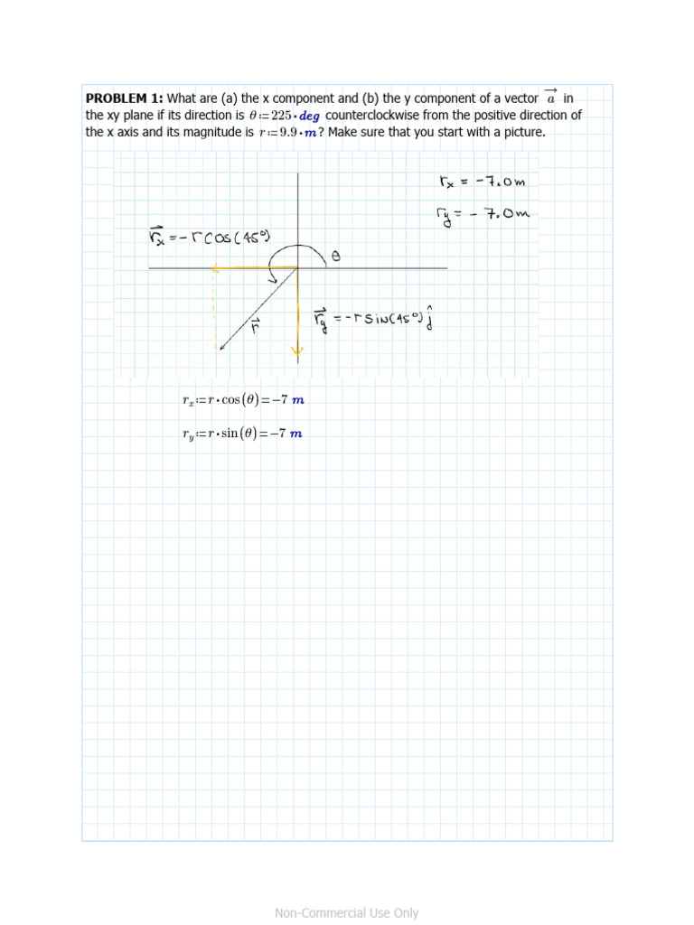 HW 3 - Physics Homework Answers | PDF | Coordinate System | Euclidean ...