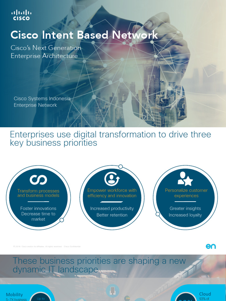 Cisco Intent Based Network | PDF | Computer Network | Internet Of Things