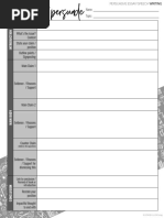 Romeo and Juliet One-Pager Guide | PDF | General Fiction