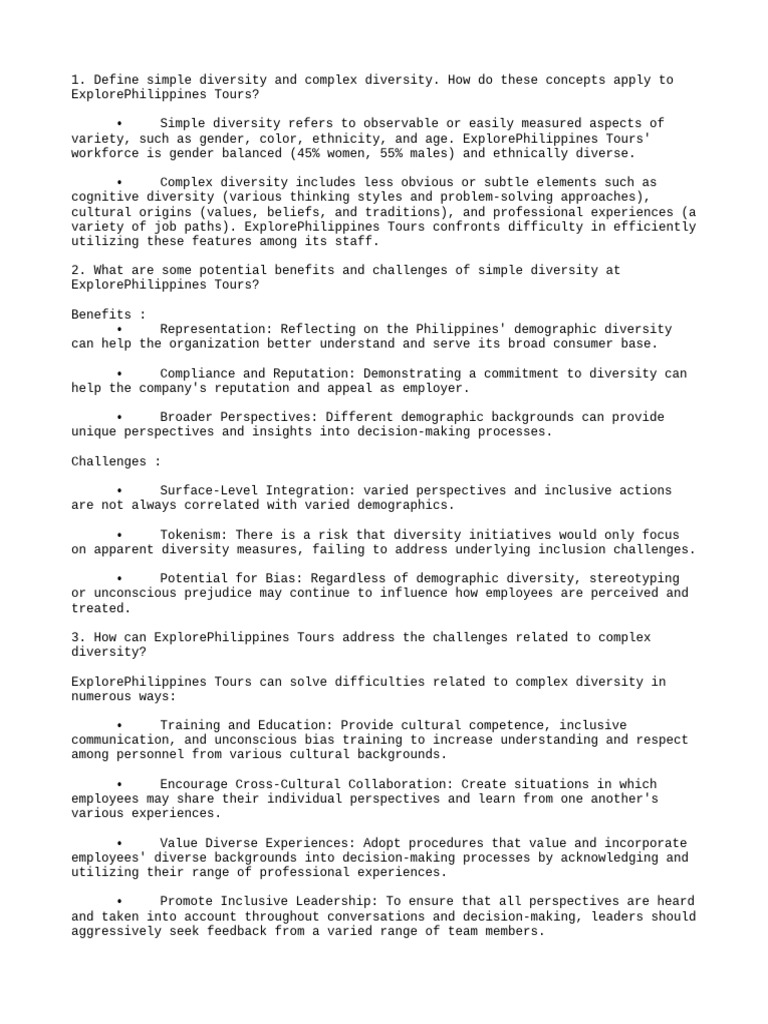 1 | PDF | Diversity (Business) | Employee Retention