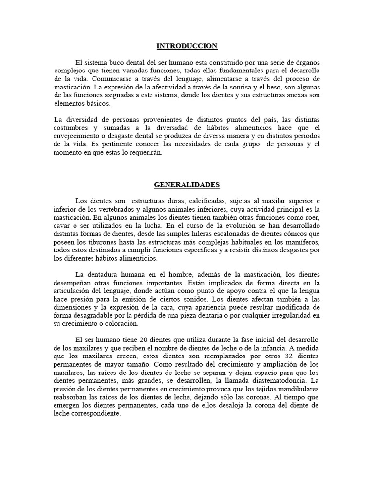 DENTOMETRIA | PDF | Diente | Esmalte de dientes