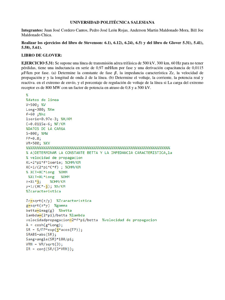 Ejercicios Seps | PDF | Impedancia eléctrica | Red eléctrica