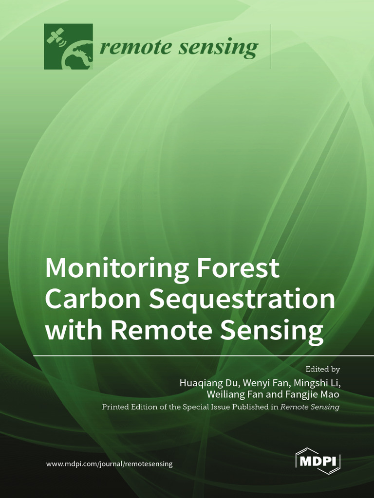 Forest Carbon Sequestration With Remote Sensing | PDF | Interferometry | Scattering