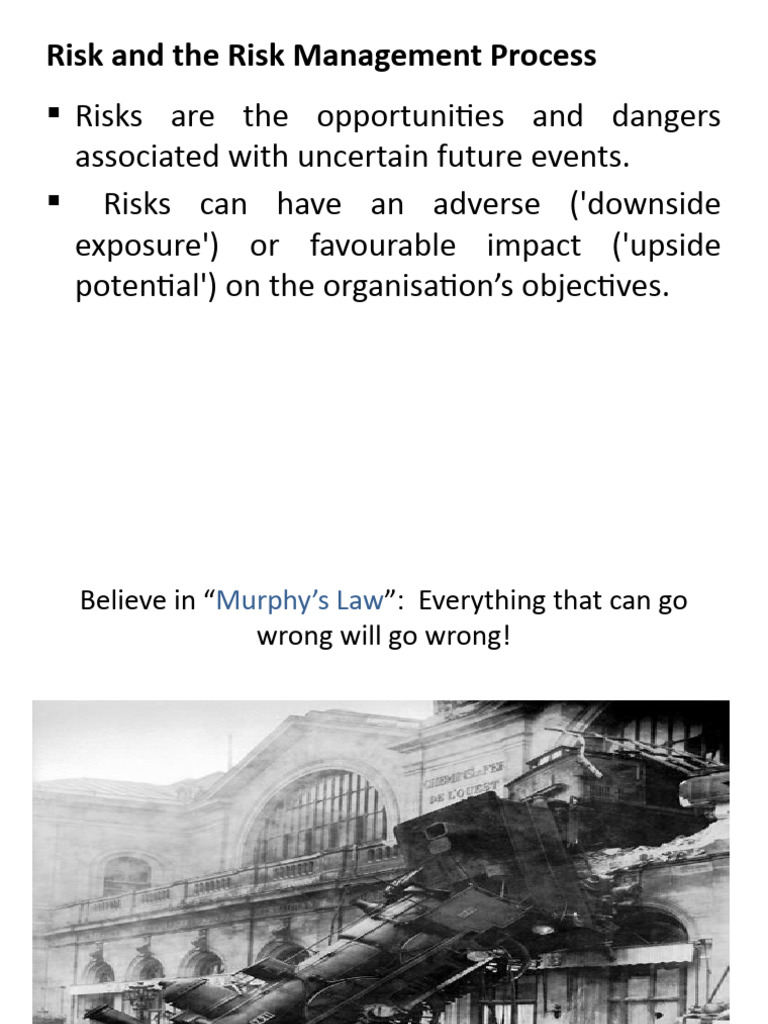 Chapter 8 Risk and The Risk Management Process | PDF | Risk | Risk Management