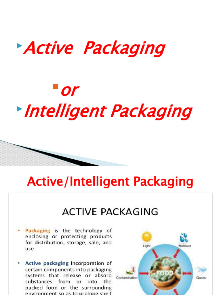 Lecture 5 Active Packaging | PDF | Polyethylene | Chemistry