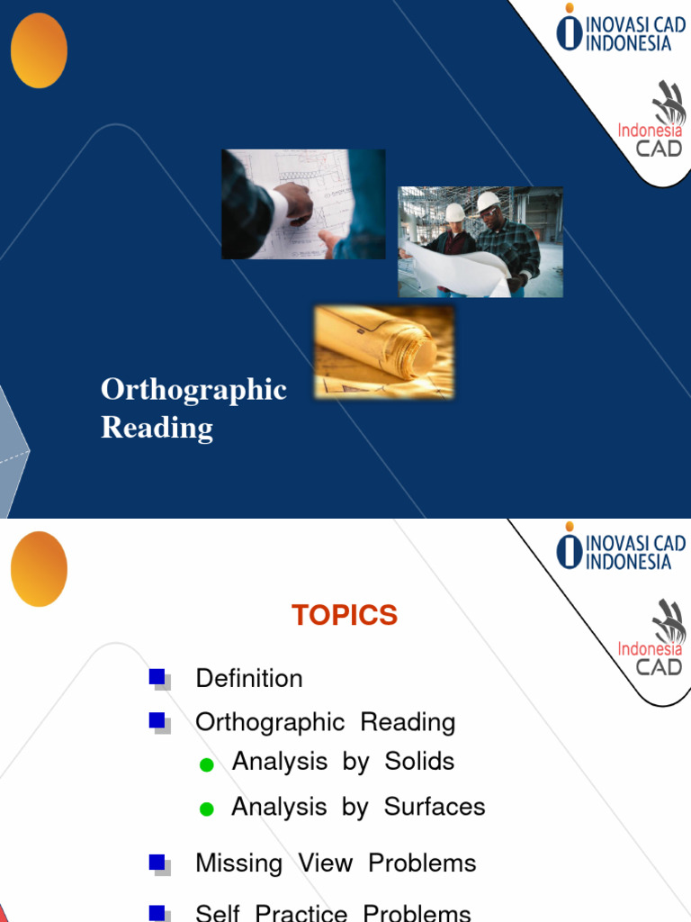 Chapter 04 Orthographic Reading | PDF | Geometry | Shape