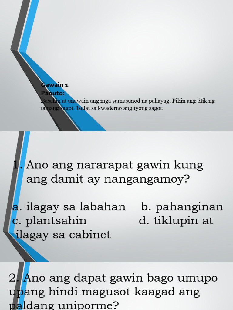 Epp He Seatwork | PDF