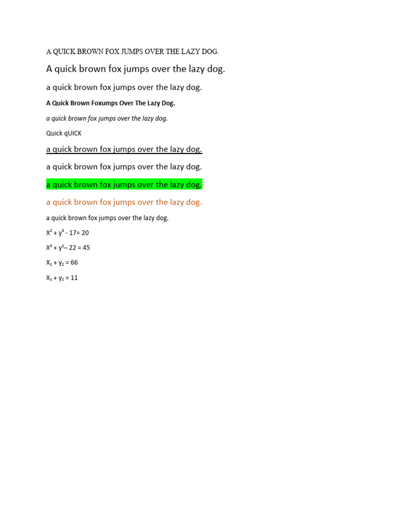 Repeated Phrase & Math Equations | PDF