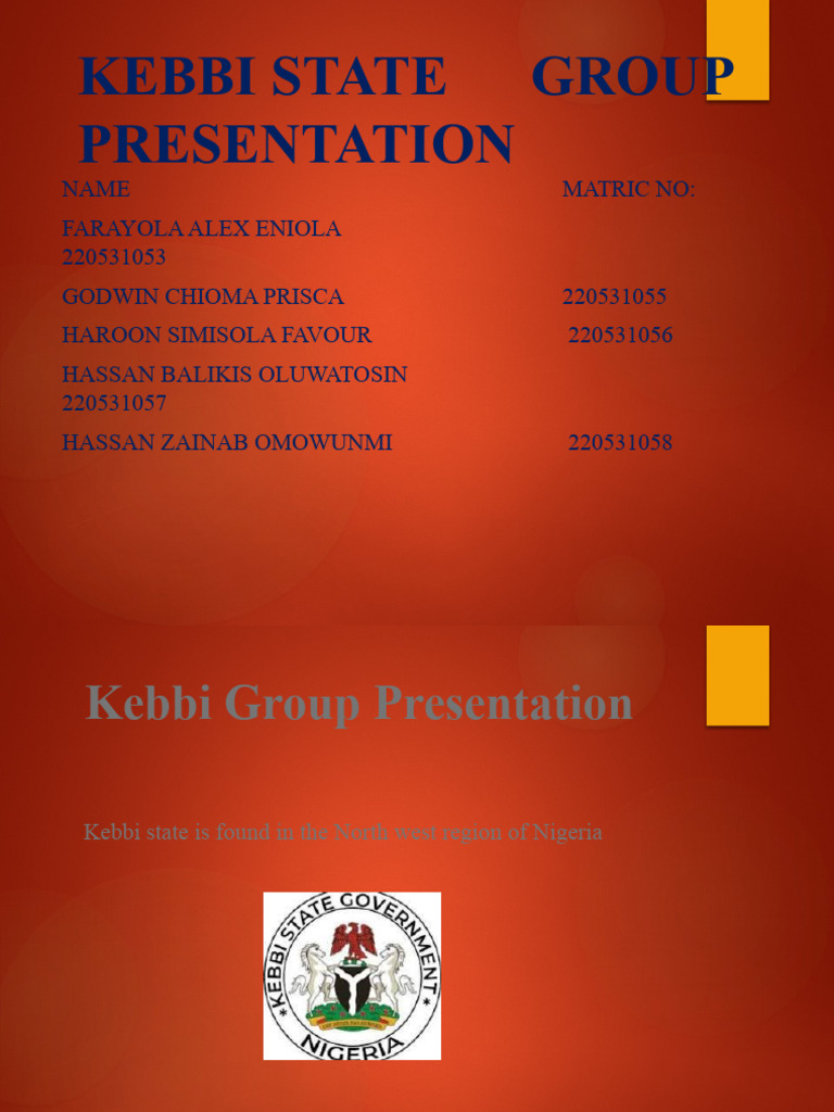 Overview of Kebbi State Industries | PDF | Agriculture | Fishing Industry