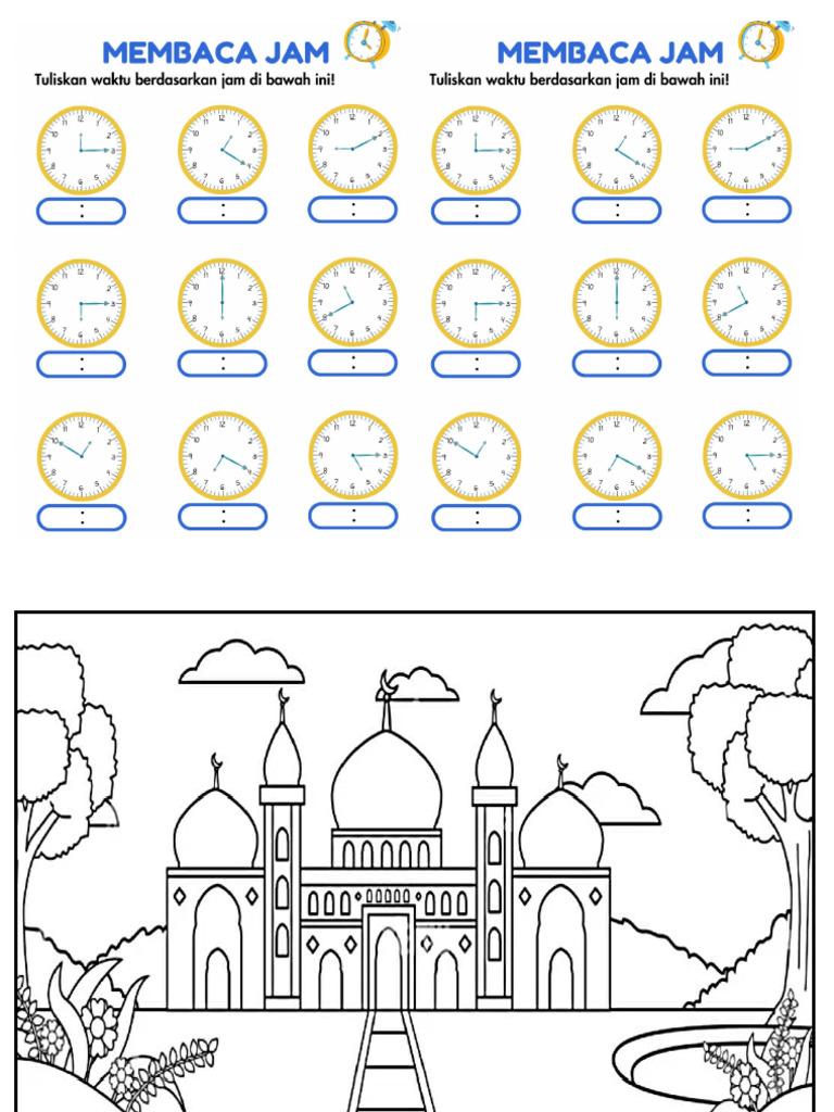 membaca jam | PDF