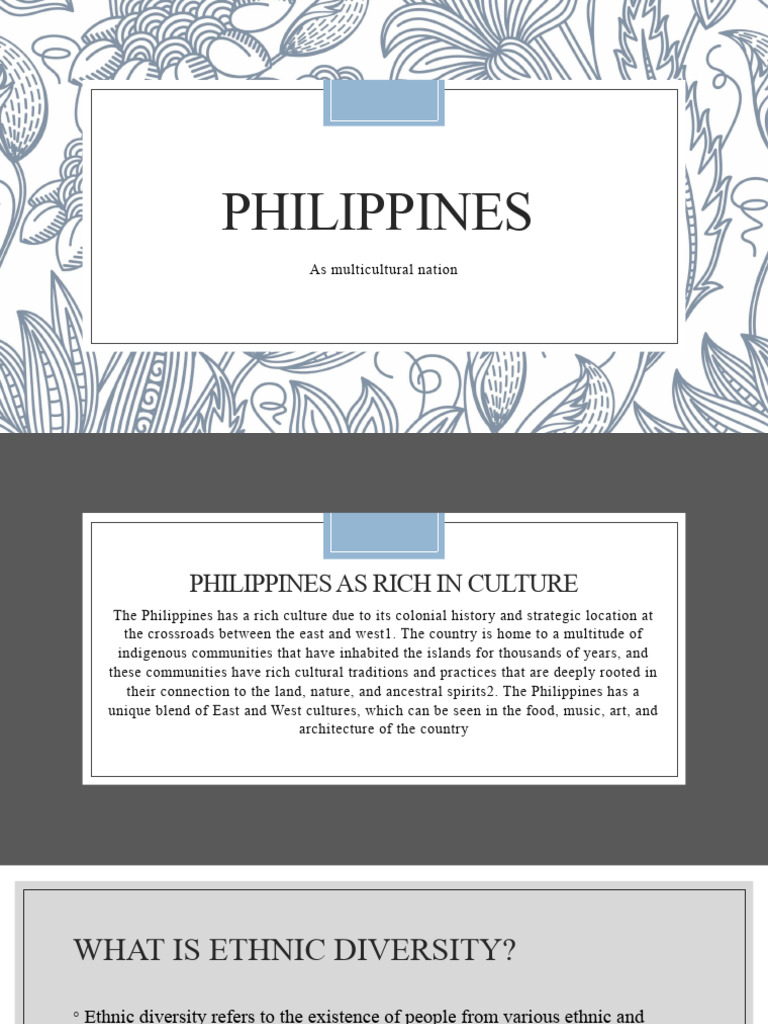 Ethnic Group | PDF | Philippines | Cebu