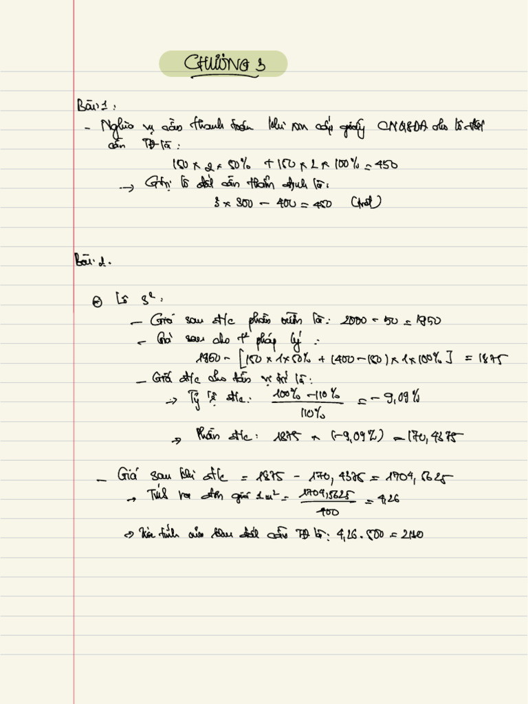 Financial Calculations and Analysis | PDF