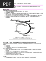 The Otpf 4 | PDF | Occupational Therapy | Cognition