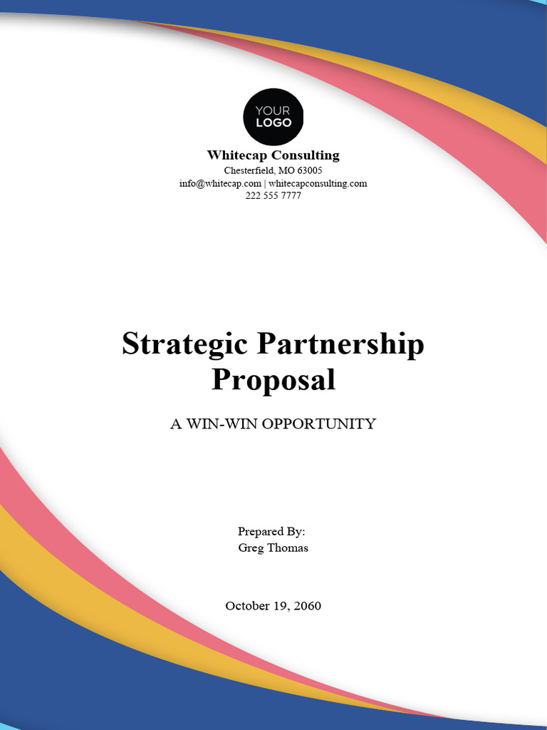 Cover Page Format Template | PDF