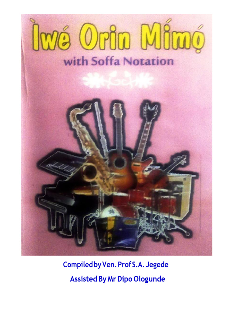 Iwe Orin Mimo With Solfa Notes | PDF | Hymns