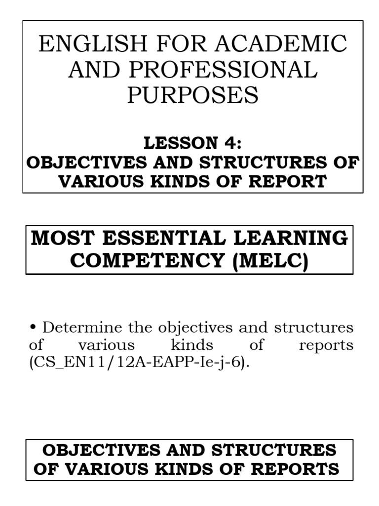 Academic & Professional Reporting | PDF | Experiment | Methodology