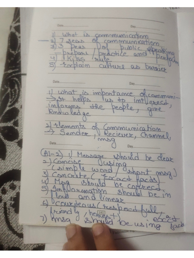 Communication Notes Mass Media | PDF