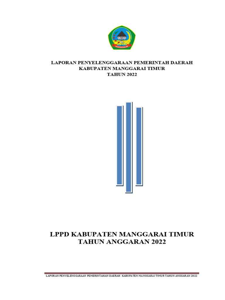 LPPD Kabupaten Manggarai Timur Tahun 2023 | PDF