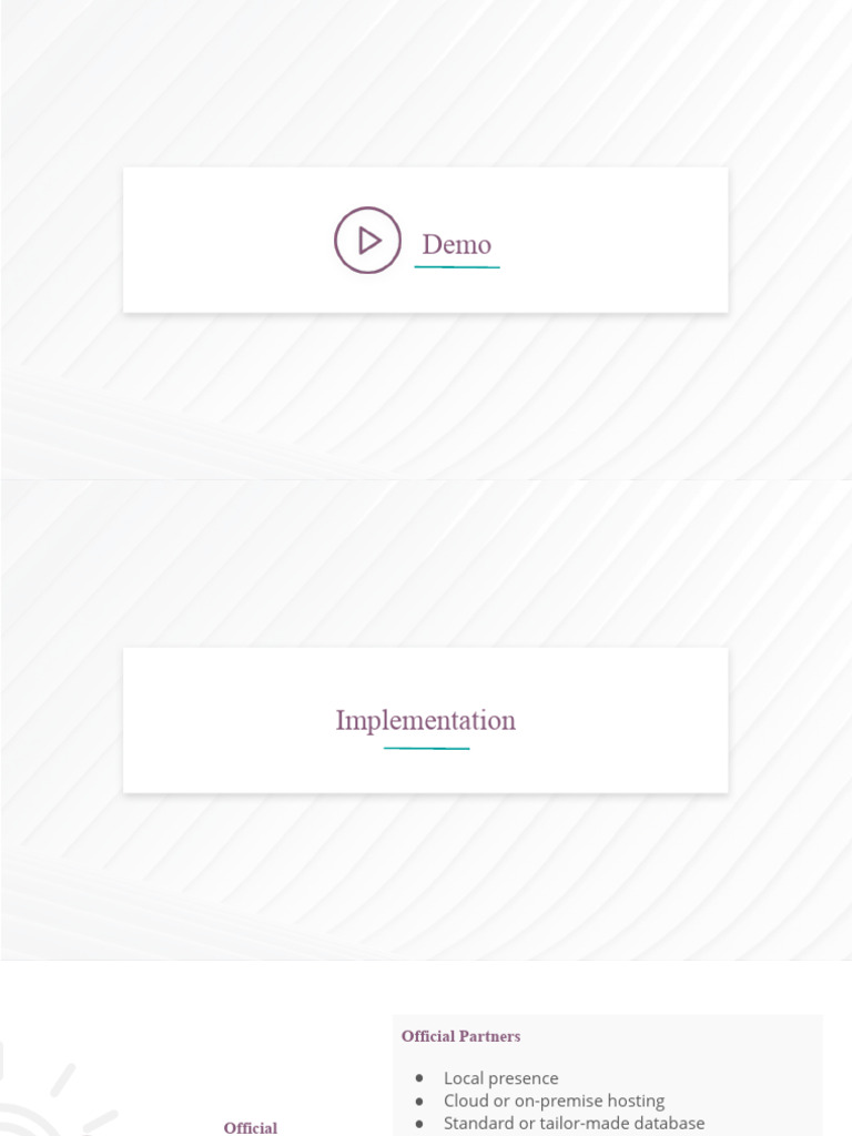 Odoo Presentation 2020 - en 18-26 | PDF | Software As A Service ...